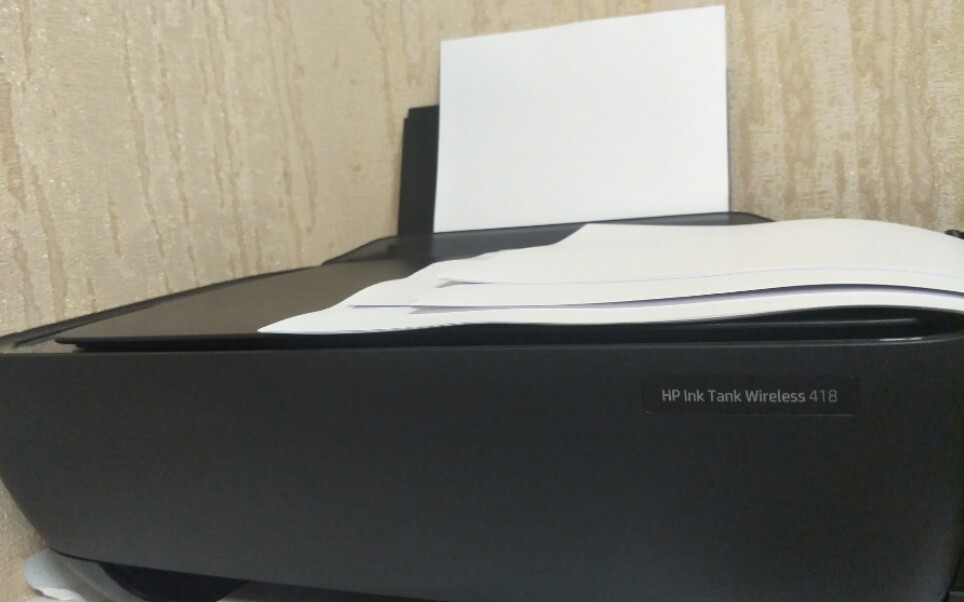 一分钟让你认识HP tank418打印机打印究竟多慢
