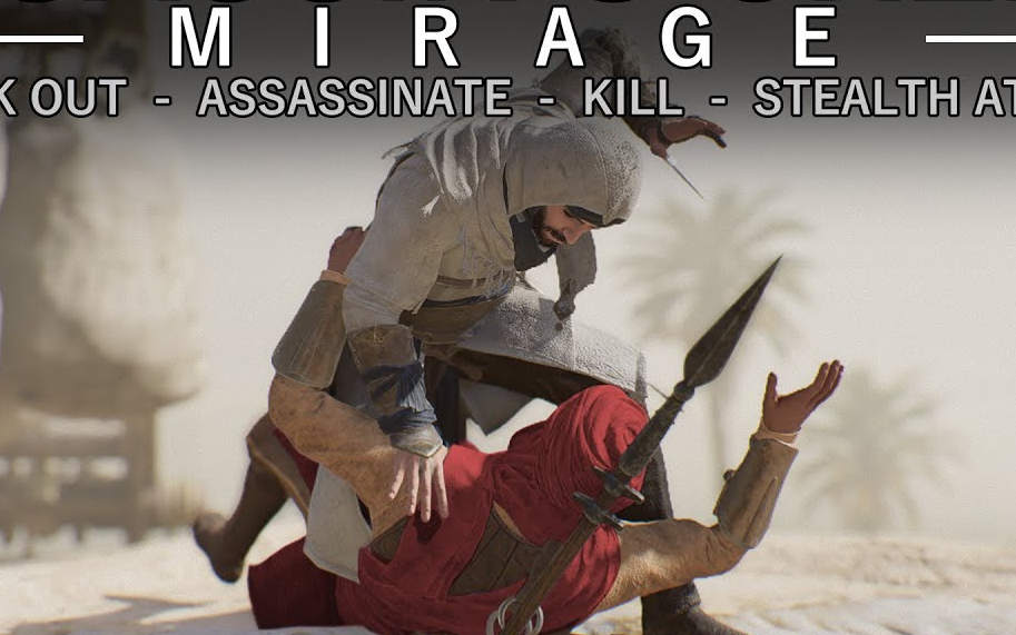 刺客信条:幻景 全部刺杀、击倒、终结技 动作集锦