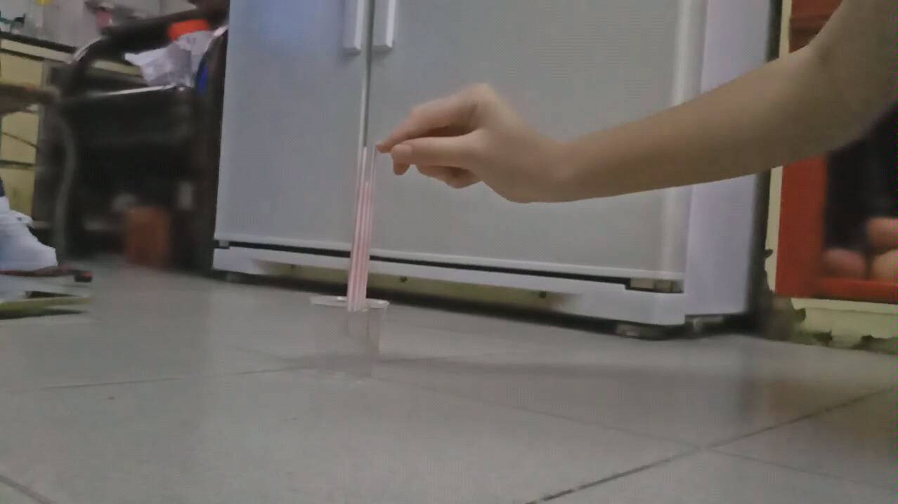 初二物理简易版吸管火箭