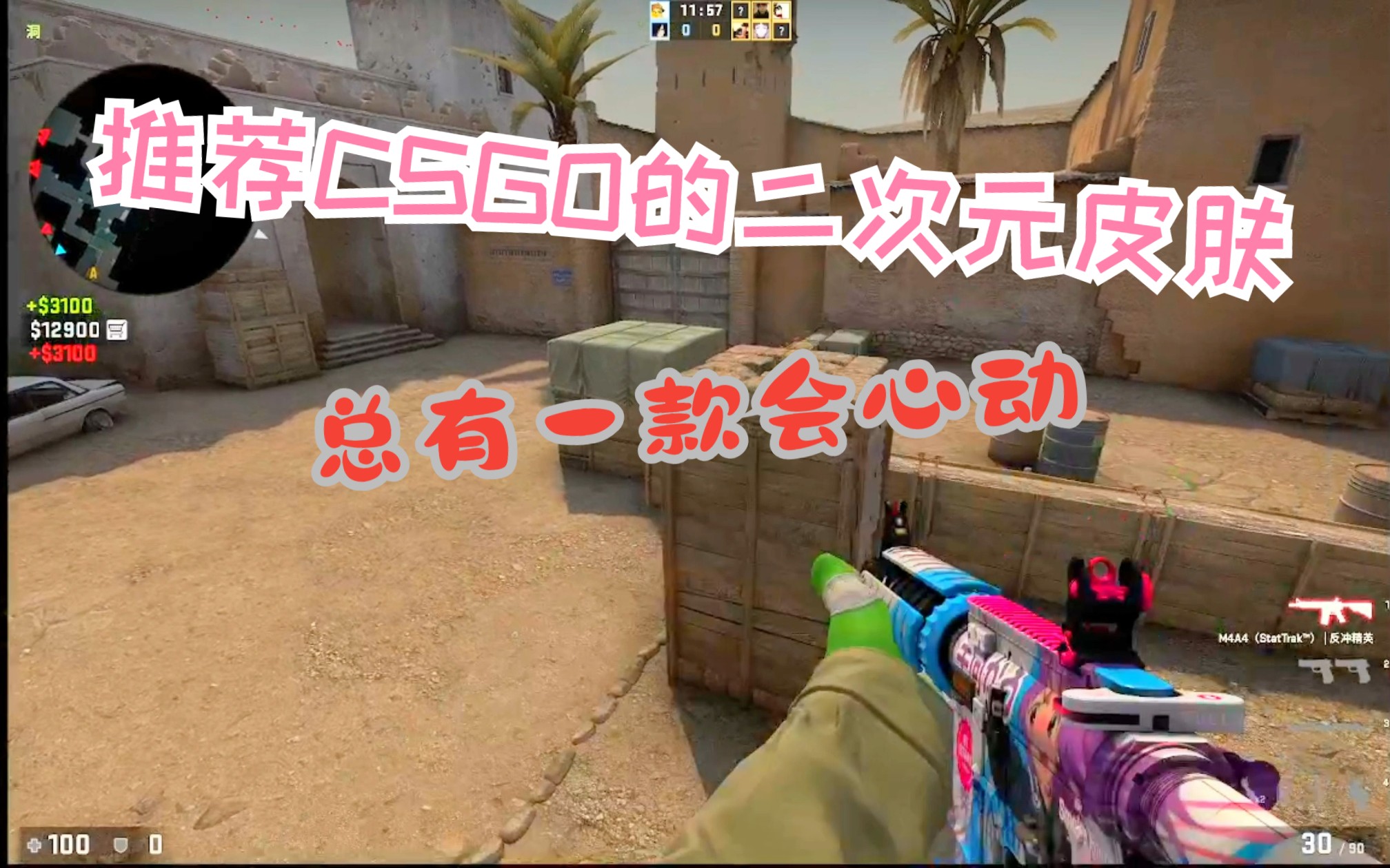 【CSGO】推荐一些二次元皮肤