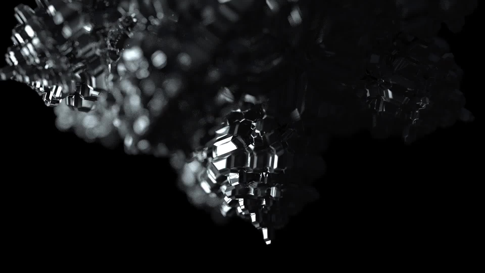 【C4D教程】使用Oc渲染器制作闪亮钻石材质动画