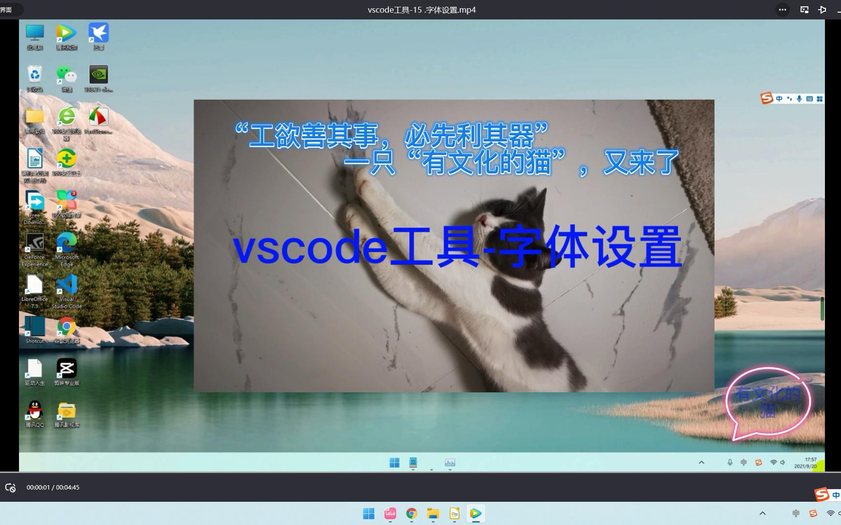 vscode工具-15 .字体设置