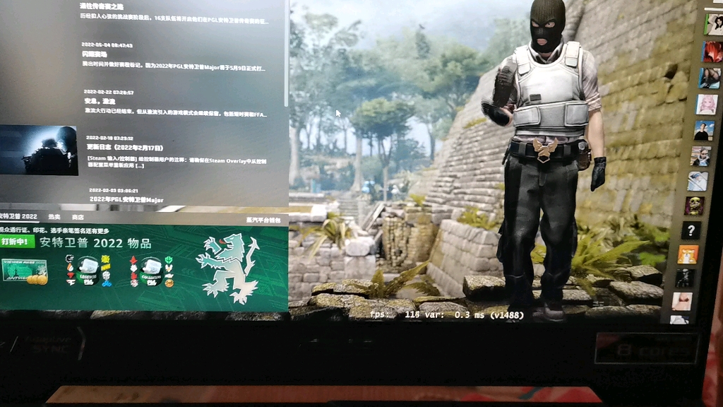 ...16g内存 csgo加载地图闪退。改过一次分辨率之后一直闪退,改回来...