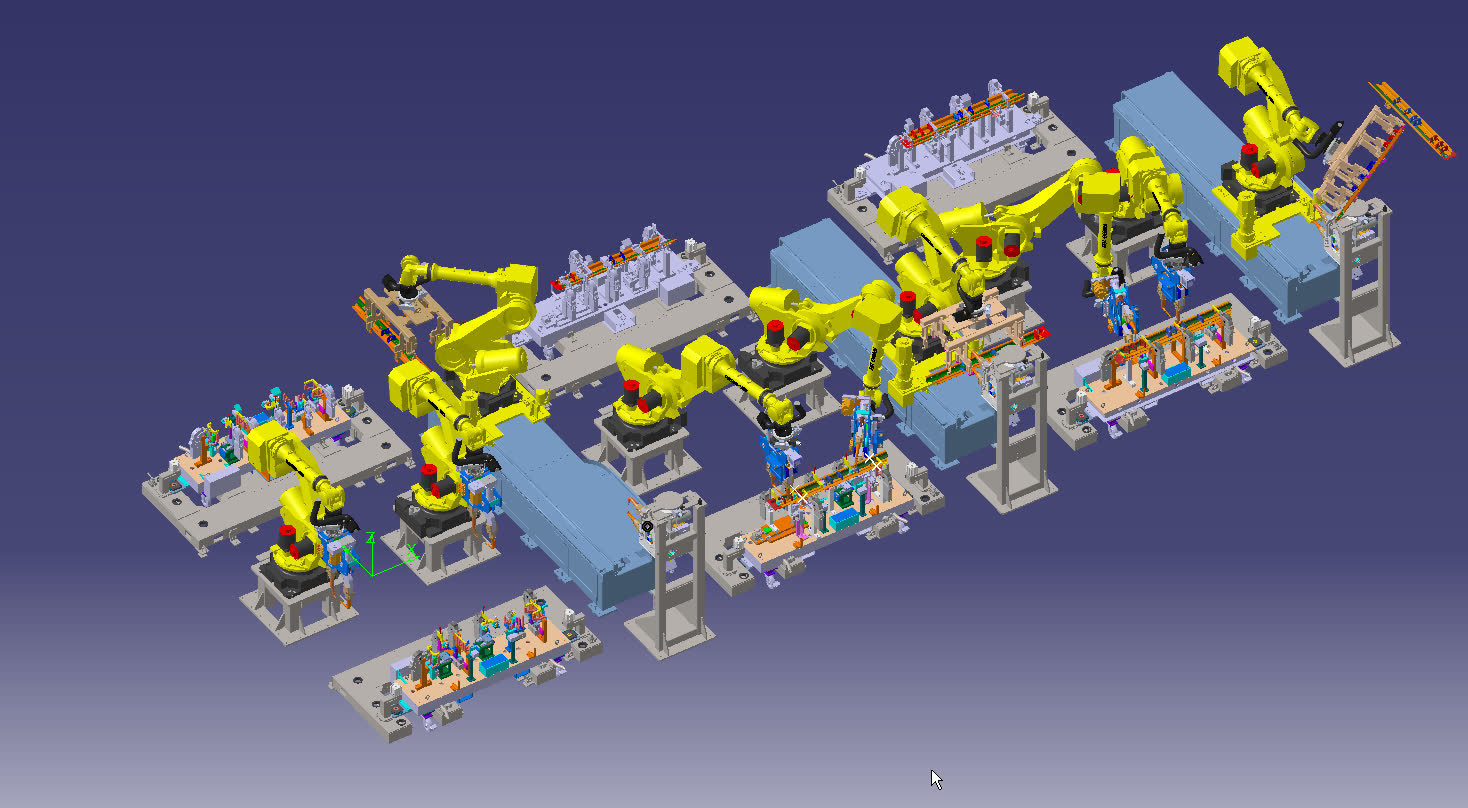 delmia生产线仿真