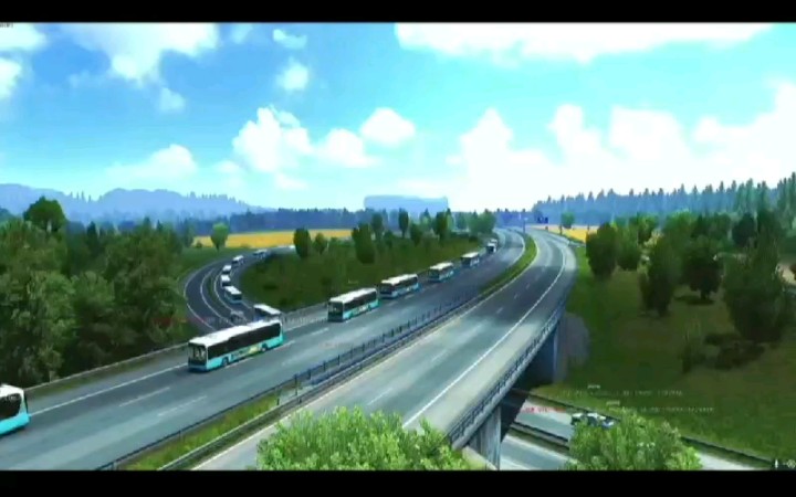 ...逐梦RMI车队提醒您:坐车必须扫码,不扫不让坐!游戏名欧洲卡车模拟2