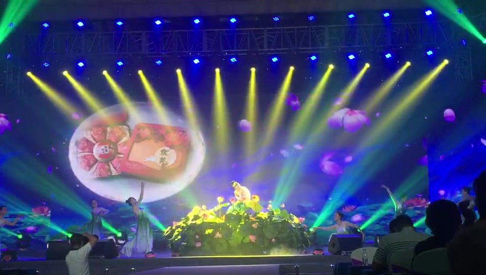 2019企业年会晚宴高端创意节目 莲花心 唯美中国风舞蹈 莲花台搭配...