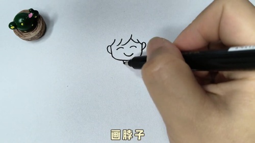 可爱到爆的简笔画人物怎么画