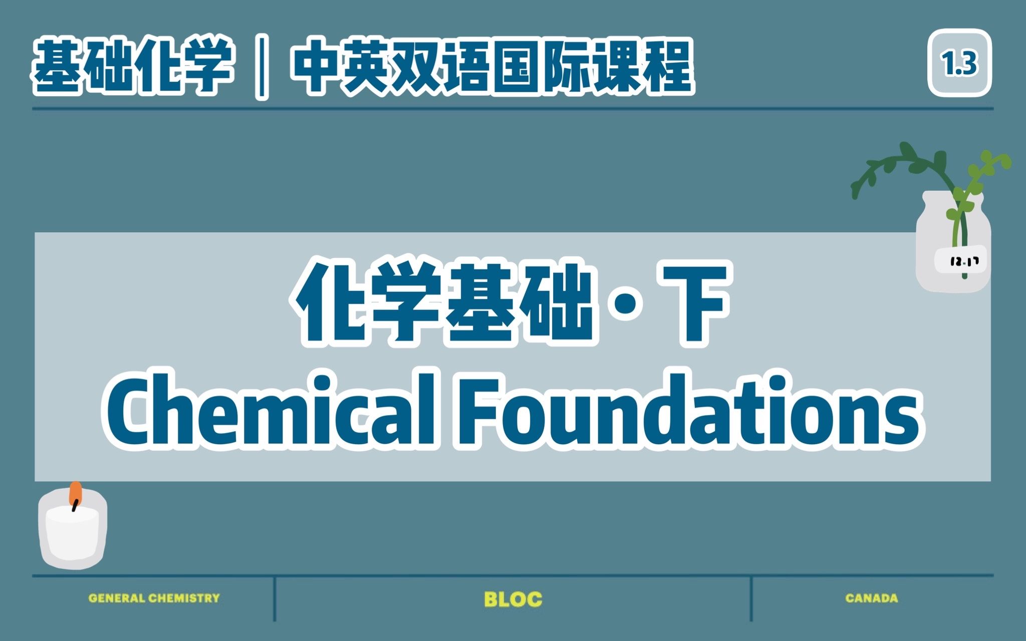 【中英双语-基础化学国际课程轻松学】化学物质的分类和量纲分析...