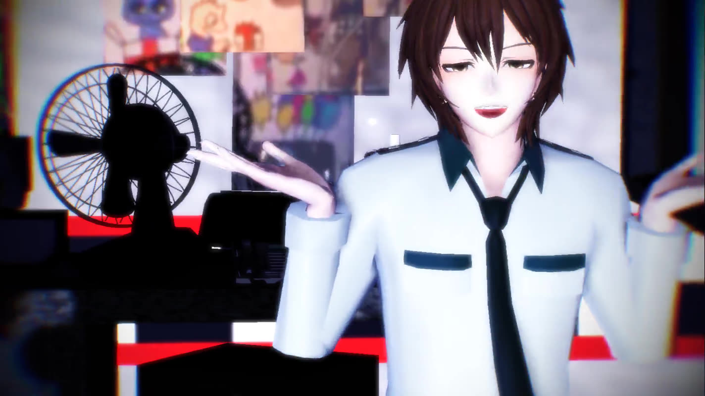 【MMD X Fnaf】Mike Schmidt I am the man