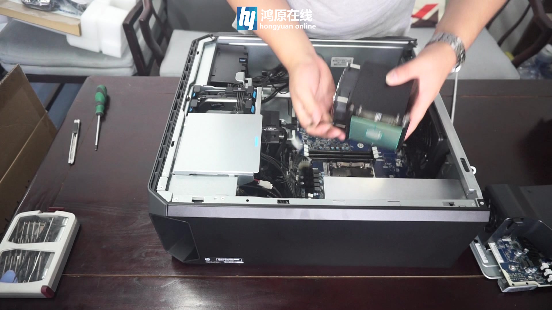 惠普Z6图形工作站砖家拆机给你看