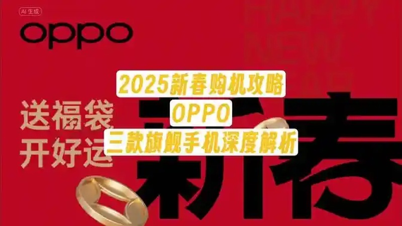 2025新春购机攻略:OPPO三款旗舰手机深度解析