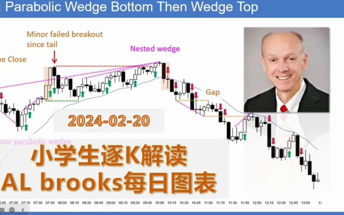 ...Al Brooks阿布Emini每日分析逐K分析图表_小学生水平浅析_价格...