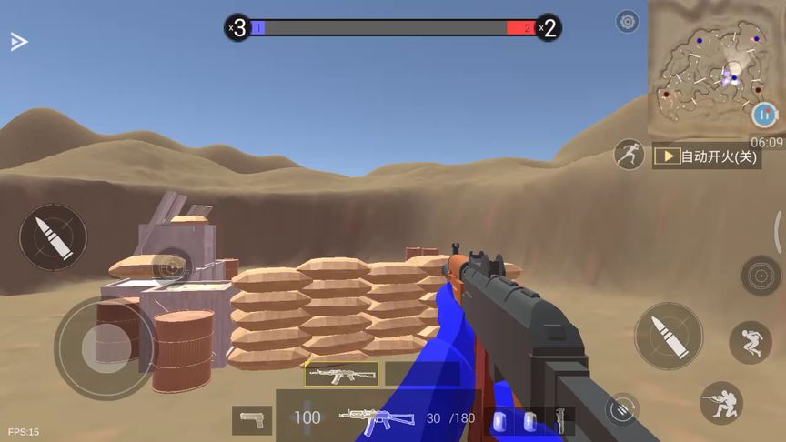 战地模拟器,战壕冲锋,这灵敏度,我吐了