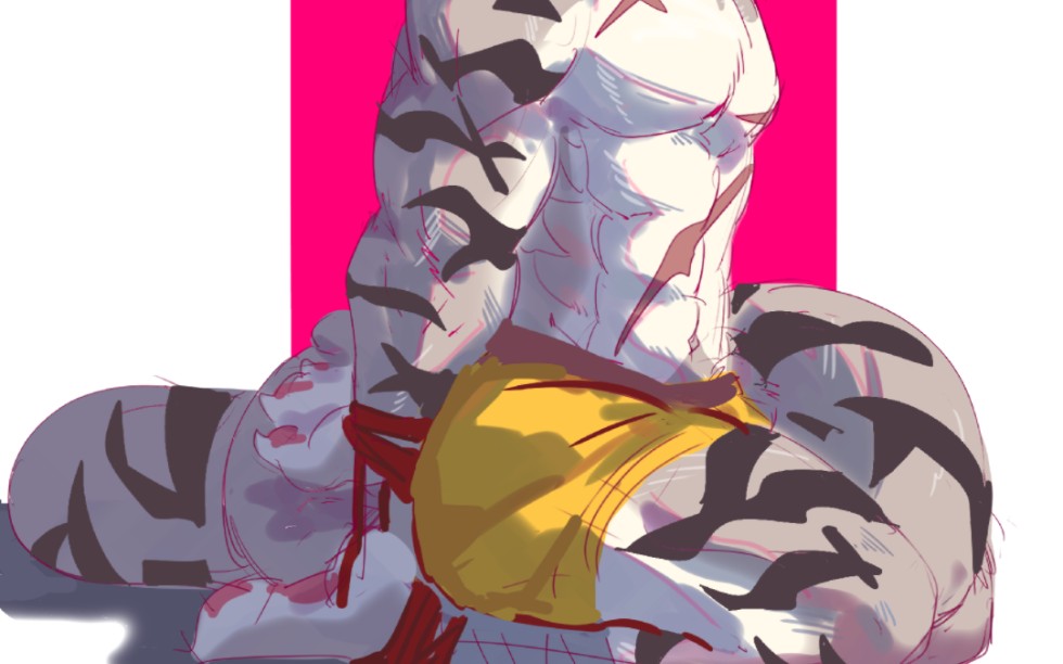 【furry/绘画】“被绑住了,”