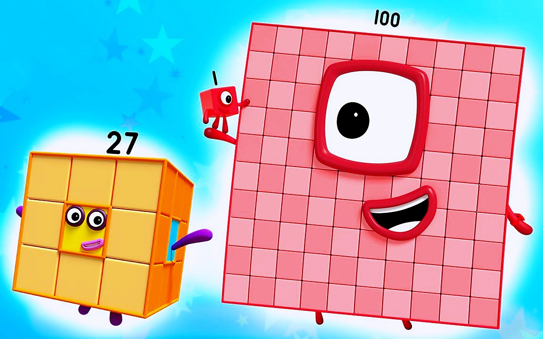 数字方块动画:益智趣味学习数学,100以内的加减你学会了吗?