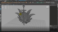 MAYA基础教程之盾牌制作! 游戏建模就是这么简单