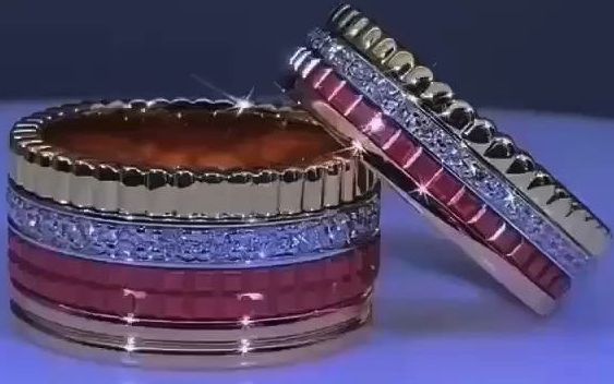 新款戒指客订款出货实拍