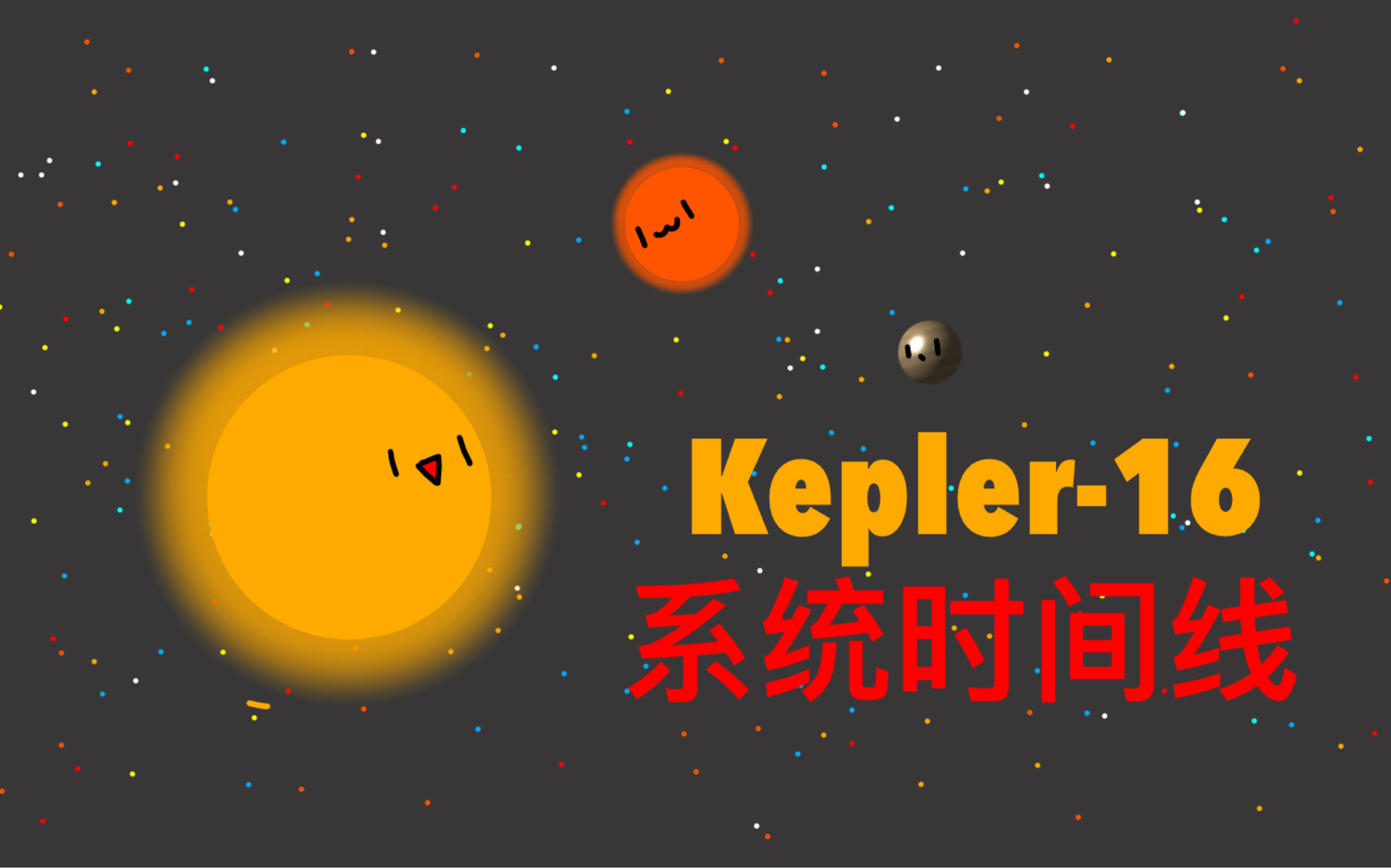 Kepler-16系统时间线