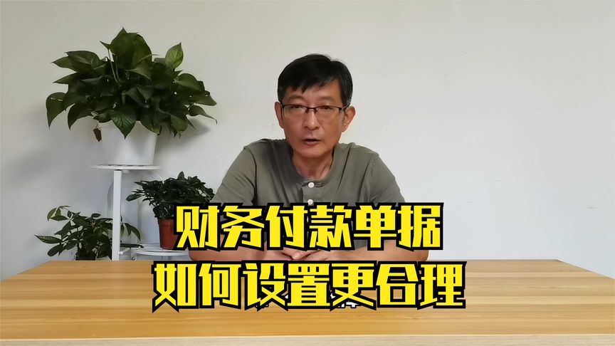 付款单据,你公司有几种?是分门别类越多越好吗?