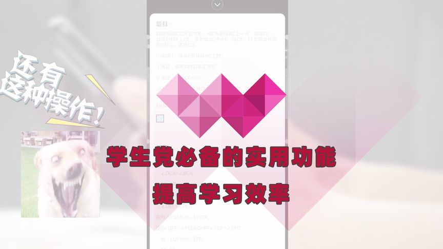 学生党的第一部手机,vivo手机学习必备的实用功能,提高学习效率