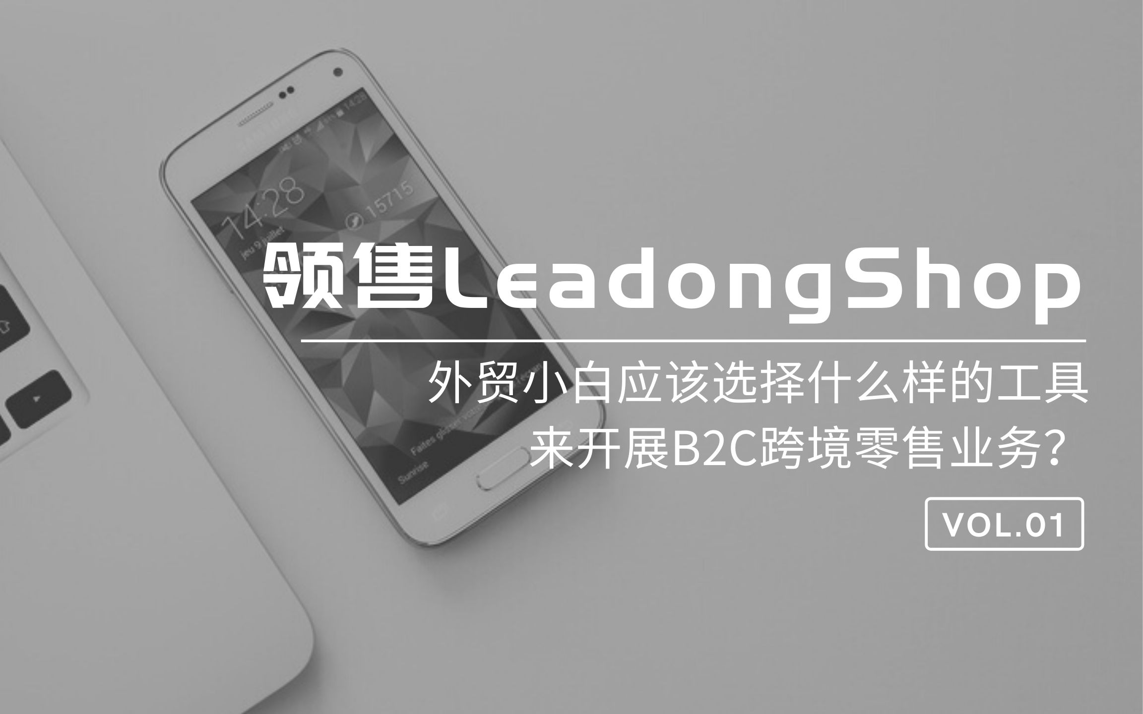 外贸小白应该选择什么样的工具来开展B2C跨境独立站零售业务?