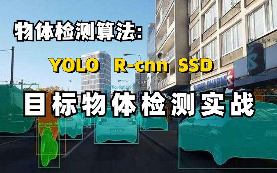 【深度学习物体检测算法:YOLO Rcnn SSD】目标检测从入门到精通-...