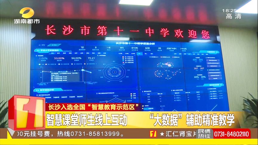 长沙:“大数据”辅助精准教学,智慧课堂师生线上互动!