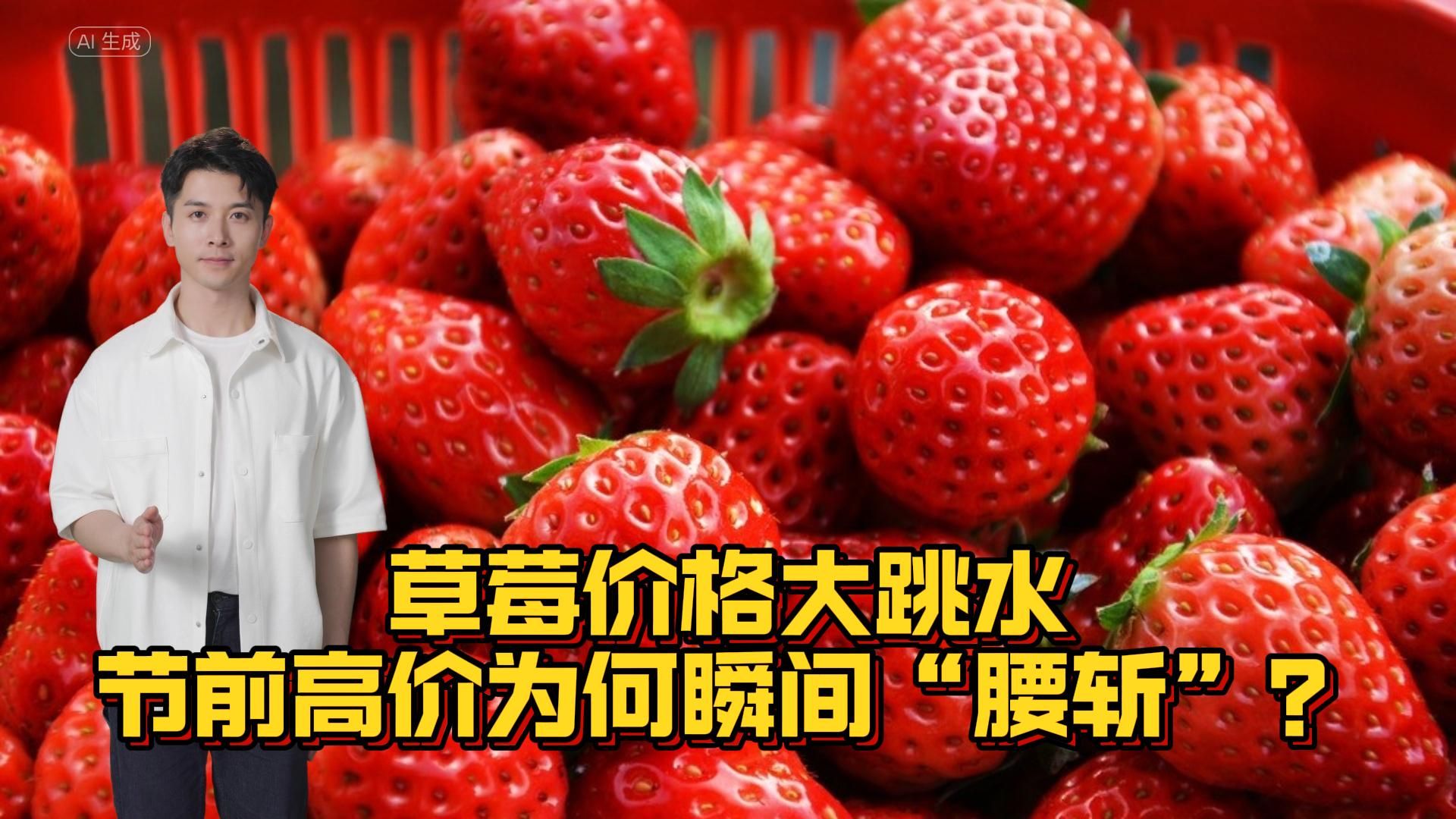 草莓价格大跳水 节前高价为何瞬间“腰斩”?