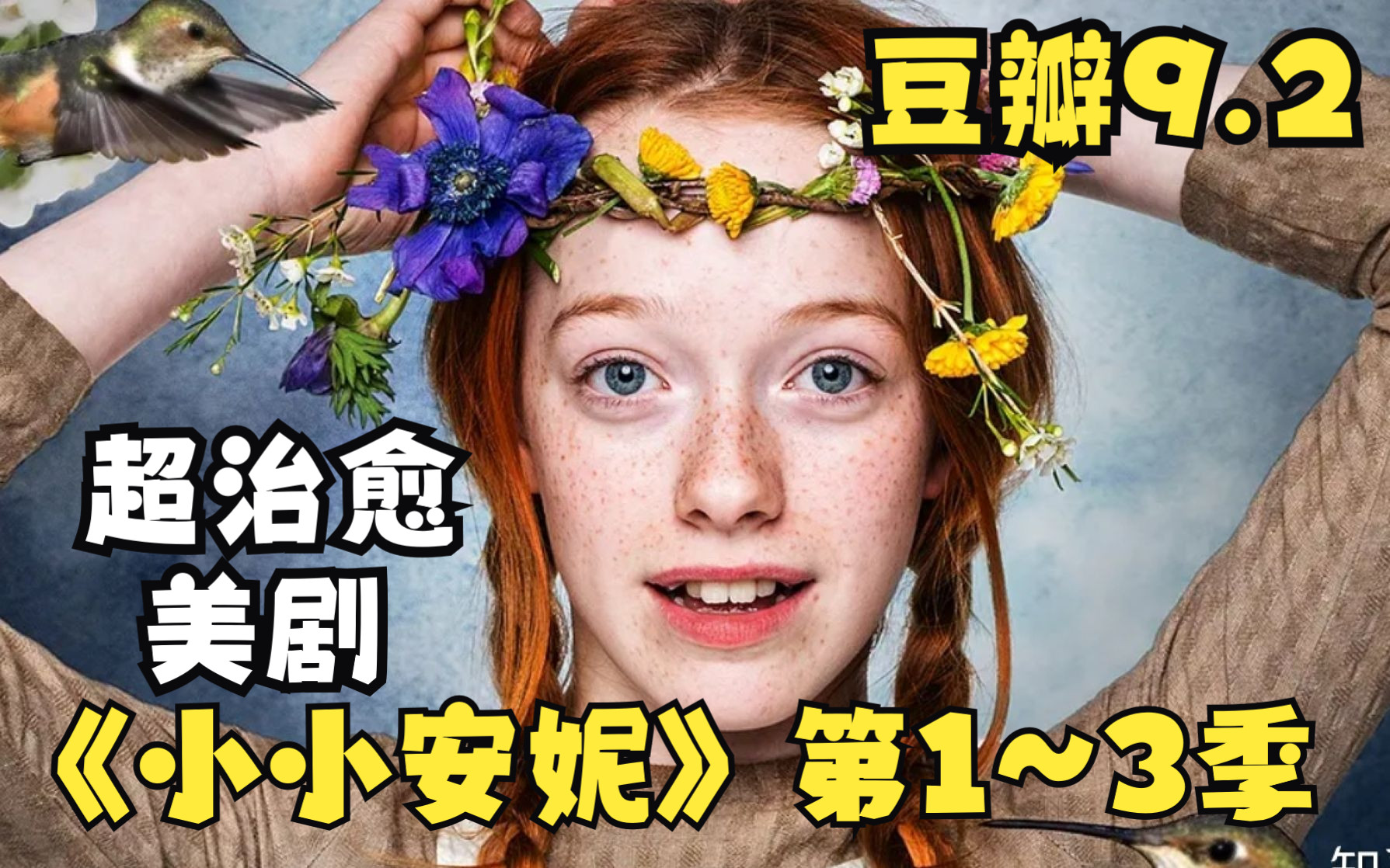 【豆瓣9.2分】一口气带你看完超治愈女孩《小小安妮》第1~3季,完整...