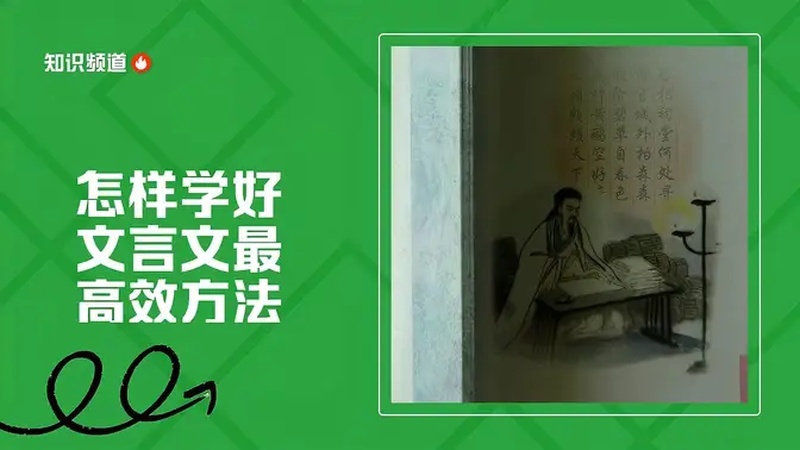 怎样学好文言文最高效方法?
