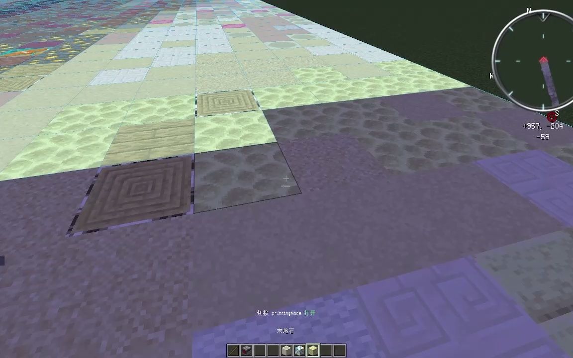 mc投影自动建造模组(已修复侦测器方向bug)