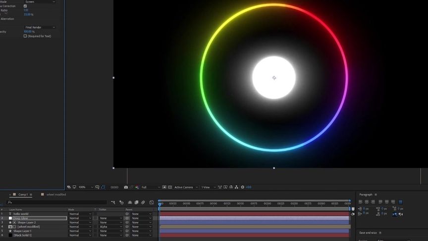 AE插件-漂亮真实高级辉光发光插件Deep Glow v1.3Win/Mac使用教程