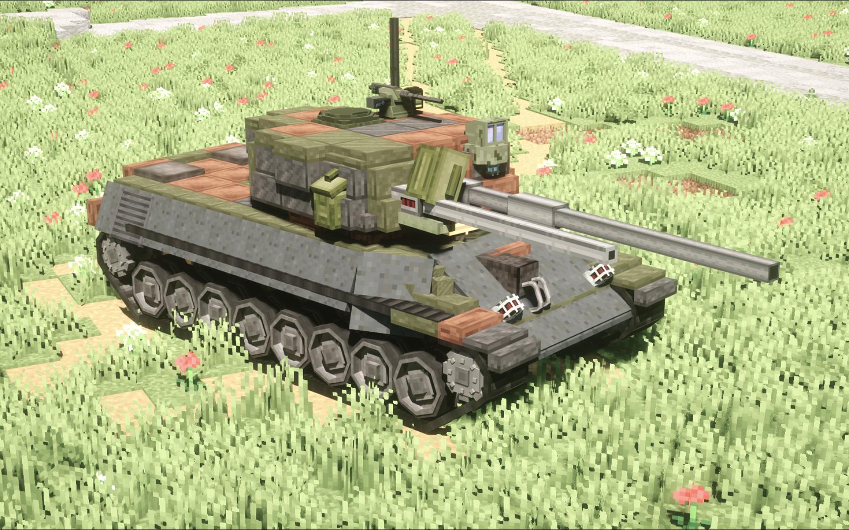 三轴稳定炮塔测试车_哔哩哔哩bilibili_我的世界