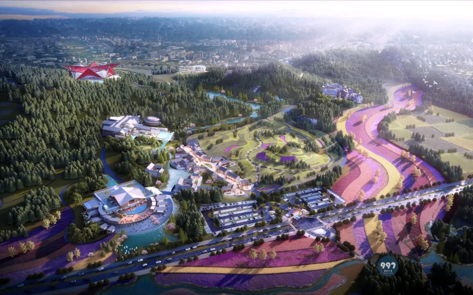 【lumion花海制作】本期分享这个案例的lumion 源文件和ps源文件,快来...