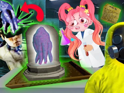 在微生物实验室当研究员,把八爪鱼和抱脸虫融合成了抱脸章鱼怪!