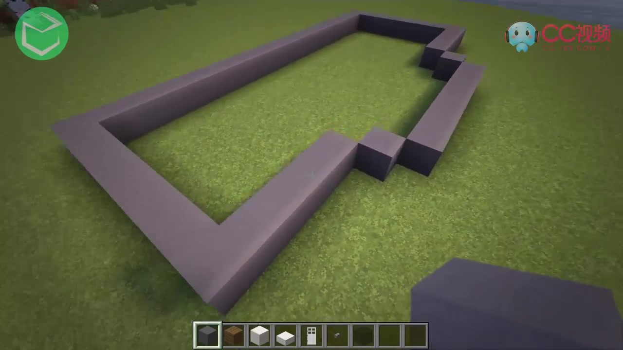 【青之巅 】我的世界建筑教程:好看又实用的大别墅来啦!【中文字幕】