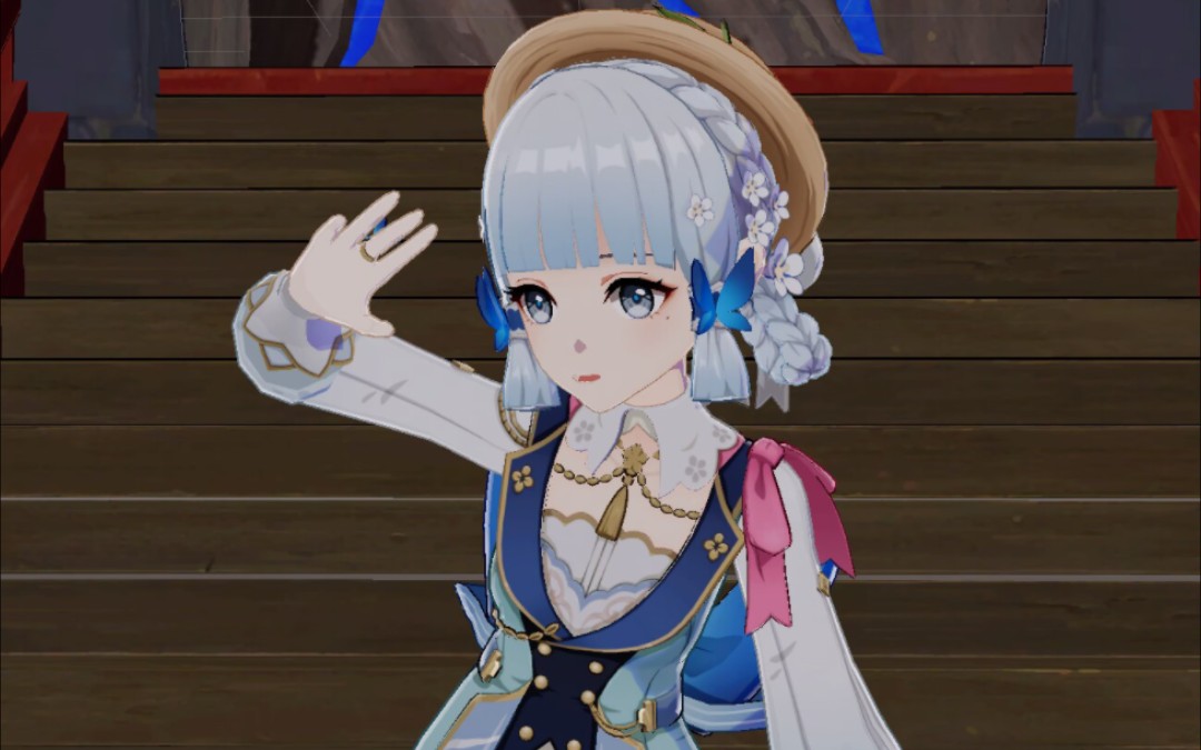 原神MMD 神里绫华花信来时 我的悲伤是水做的