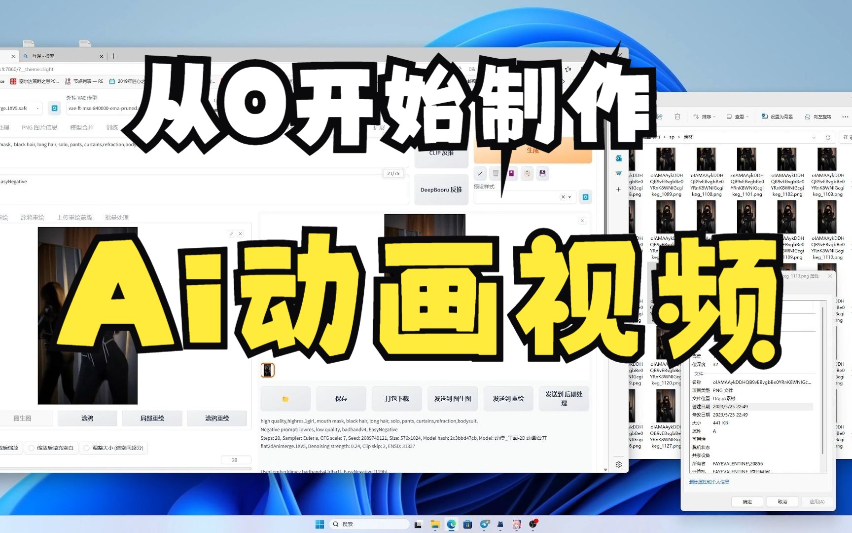【Ai教学】如何从0开始制作一个Ai动画视频