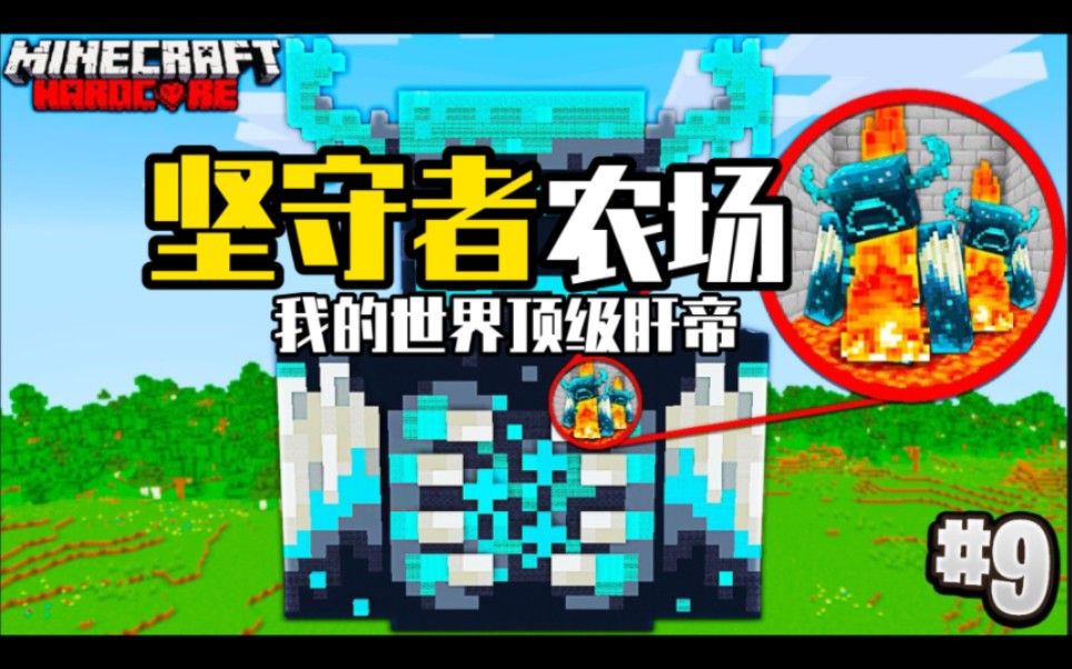 我的世界:肝帝大佬建造坚守者农场