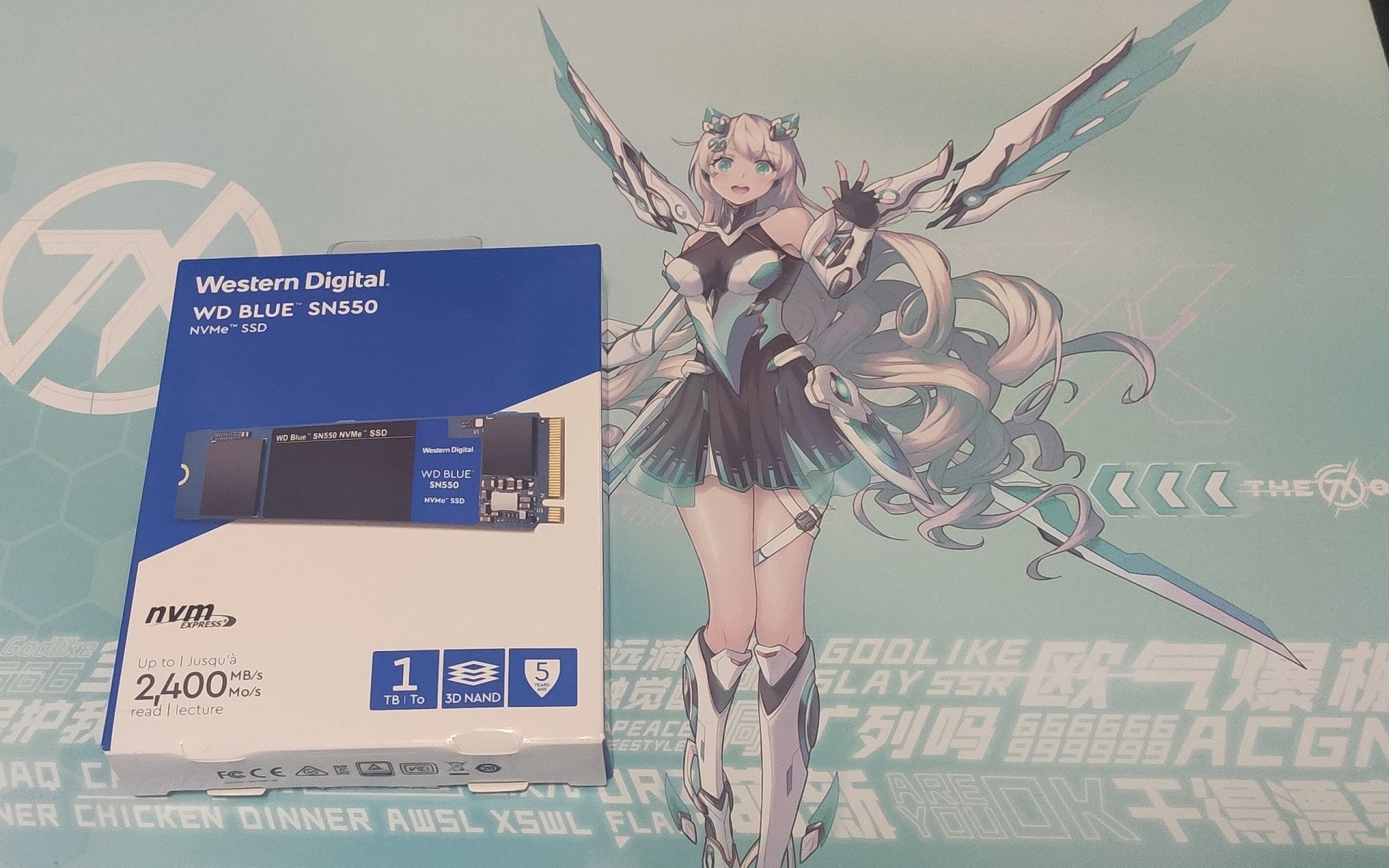 给华硕天选2加个西数SN550固态