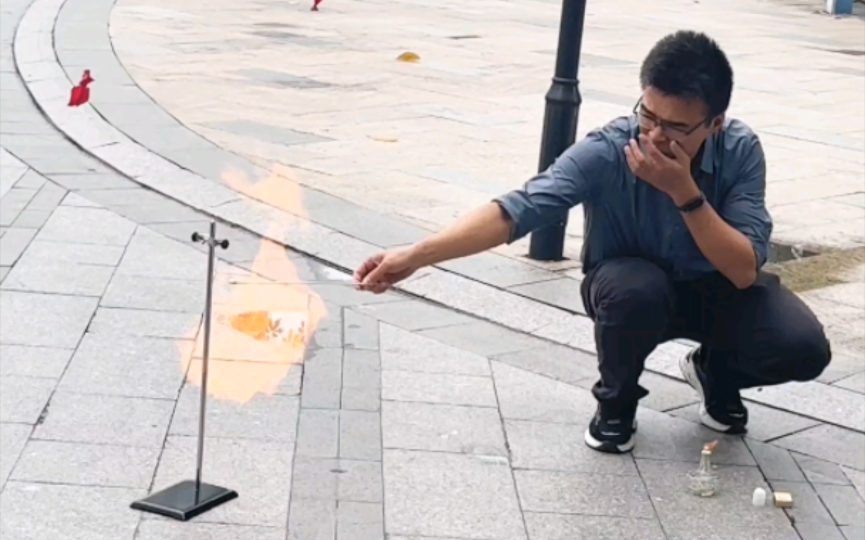 终于做了一直想做的事情(之一):点燃一个氢气球