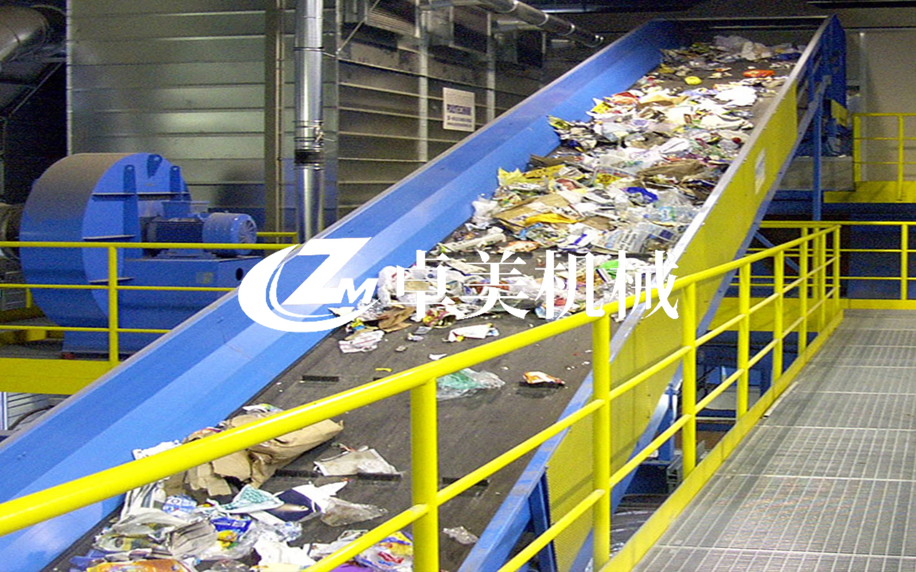 自动化垃圾分拣系统有多先进,生活垃圾自动分拣,垃圾分类智能化分拣...