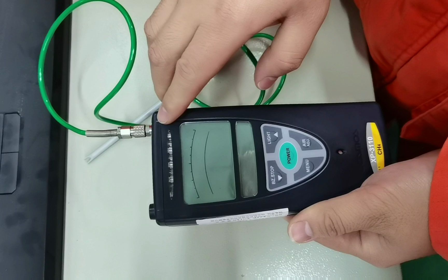可燃气体检测仪XP-3110使用方法