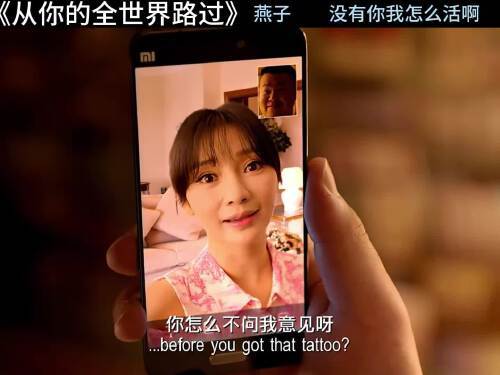 从你的全世界路过:燕子,我不能没有你,没有你我怎么活啊