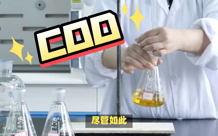 水质指标COD:水中有机物污染的晴雨表