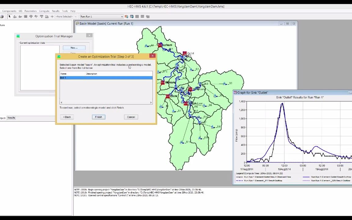 HEC-HMS Model Optimization