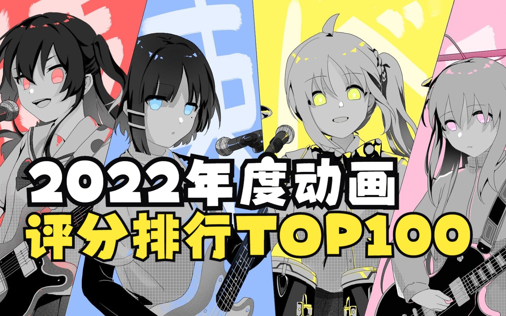 【动漫排行】2022年动漫评分排行榜TOP100(下)
