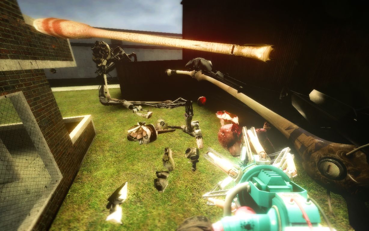 [gmod]血腥警告 碎尸模组推荐——一款败给优化的神级模组_哔哩哔哩...