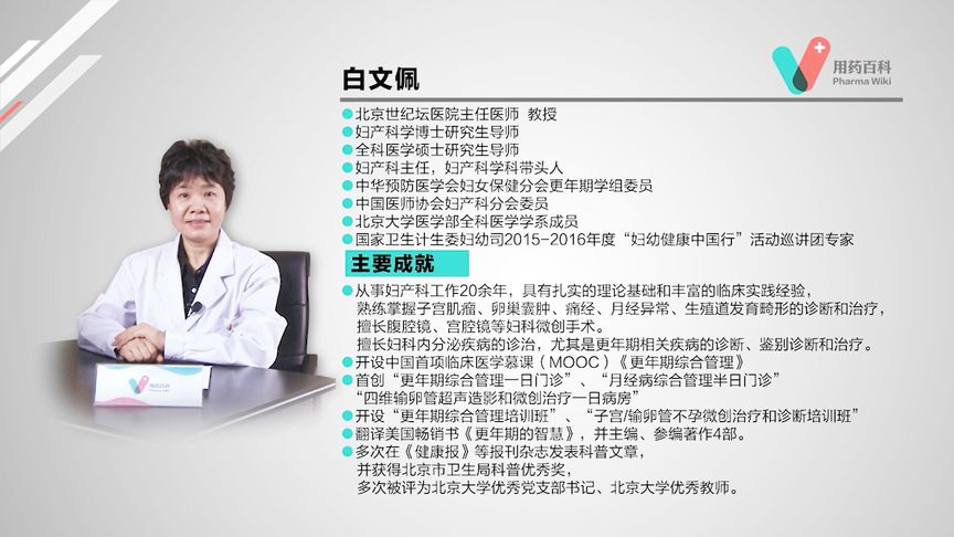 「用药百科」绝经期必须补充雌激素吗?