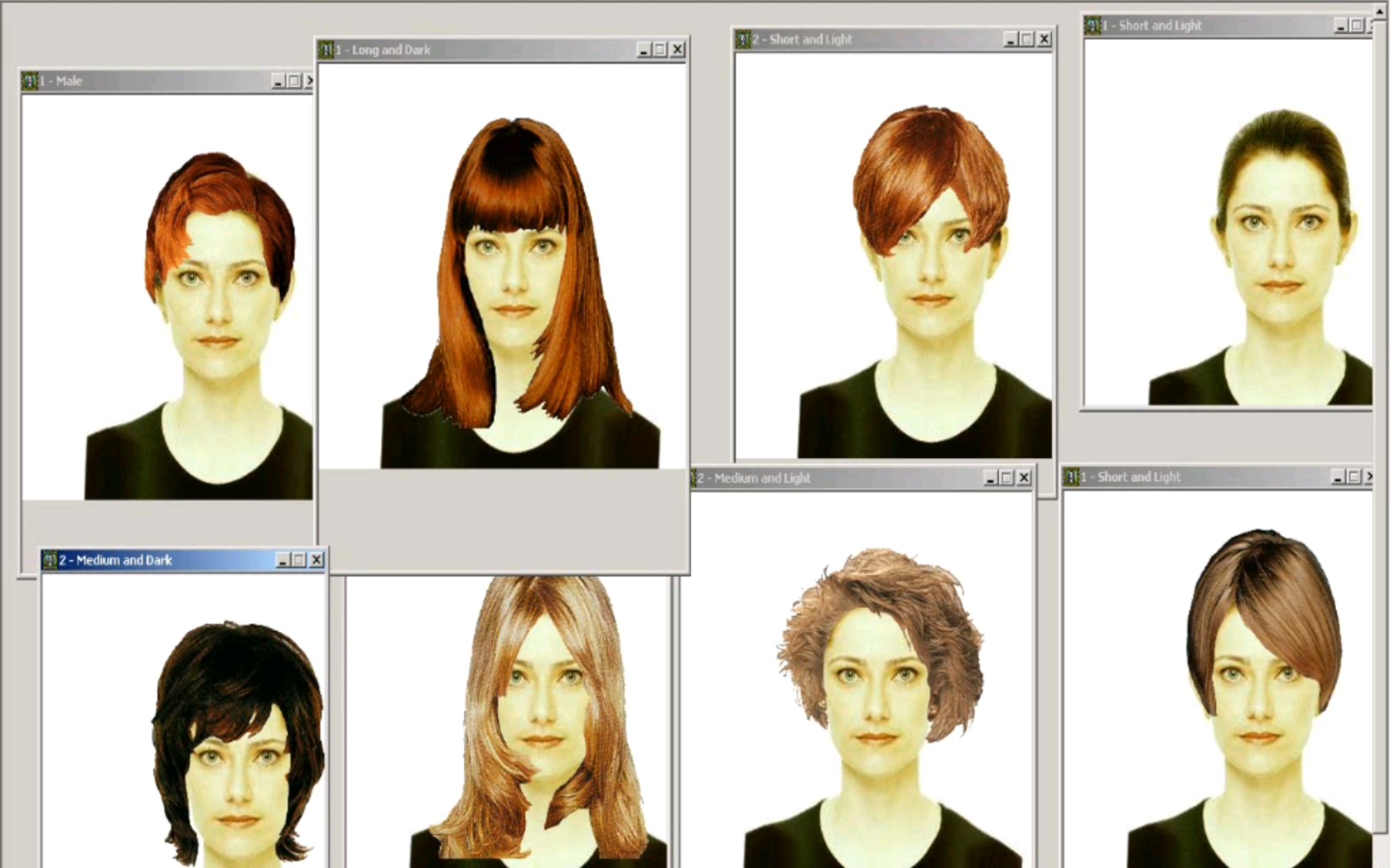 老软件:发型设计hair pro